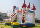 PVC Outdoor Commercial Inflatable Bouncer With Slide , Combo Jumping Castle