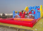 Commercial Quality Inflatable Water Slides With Pool Inflatable Water Slide
