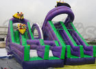 Roller Coaster Kids Inflatable Slides Commercial Inflatable Four Slides