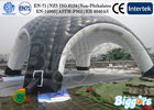Black Safty Outdoor Event Inflatable Dome Tent With HR4040 Brazil OEM ODM