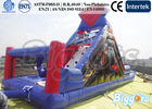 Theme Inflatable Superman Bounce House Slide For Amusement Park Outdoor