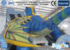 Commercial Professional Grade Bounce House Dragon , Kids Inflatable Slides In Zoo