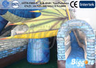 Commercial Professional Grade Bounce House Dragon , Kids Inflatable Slides In Zoo
