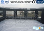 Kid's Inflatable Sports Games Inflatable Football field with Black PVC Vinyl