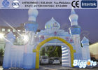 Giant Entrance Inflatable Advertising Inflatable Arch For Winter Christmas Event