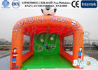 Commercial PVC Inflatable Sport Games Football Shoot For Rental