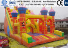 Mickey Mouse Kids Inflatable water slide Jumping Games Vinly / Tarpaulin