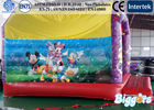 Mickey Mouse Inflatable Castle Bouncer , Colorful Durable Inflatable Moonwalks