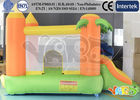 Residential Inflatable Bounce House , Polyester Animal World Bouncy Castle