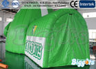 Green PVC Inflatable Outdoor Tent Unique Polyester / Nylon for Camping