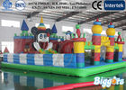 Kids Mickey Mouse Inflatable Toys Jumping Games Durable Vinyl / PVC Tarpaulin
