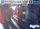 Tarpaulin Commercial Inflatable Combo Slide Superman Bouncer 0.55mm PVC