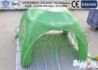 Advertising Dome Green Inflatable Outdoor Tent With Polyester/Nylon Meaterial