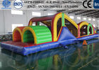 Waterproof Adults Inflatable Obstacle Course PVC Slide for Rental , 12 Mater Length