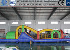 Waterproof Adults Inflatable Obstacle Course PVC Slide for Rental , 12 Mater Length