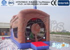 Fun Train Bounce House Inflatable Combo / Kids Jumping Castle Party Game