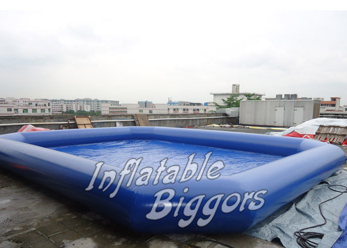 PVC Vinyl Inflatable Water Pools For Ocean , HR4040 Inflatable Water Park