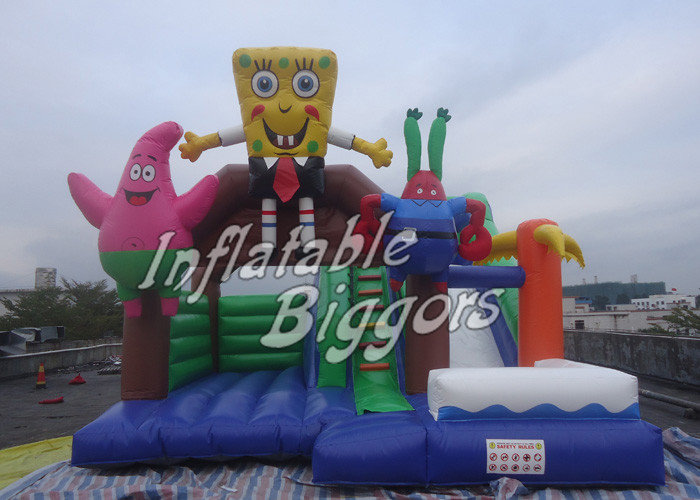 AU CE PVC Inflatable Combo For Residential Backyard , 100lbs - 800lbs