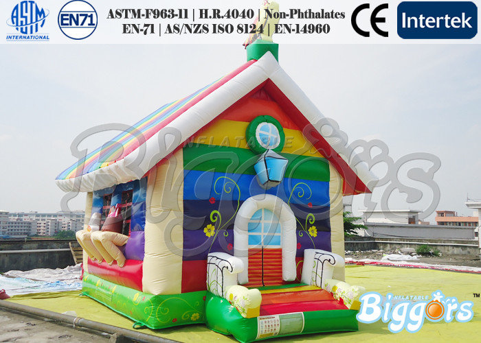 Candy House Commercial Inflatable Bouncers New Inflatable Bouncy Castle