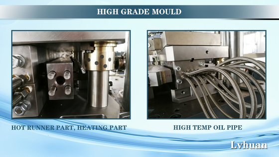 Durable Injection And Blow Moulding Multi Cavity For Injection Blow Molding Machine