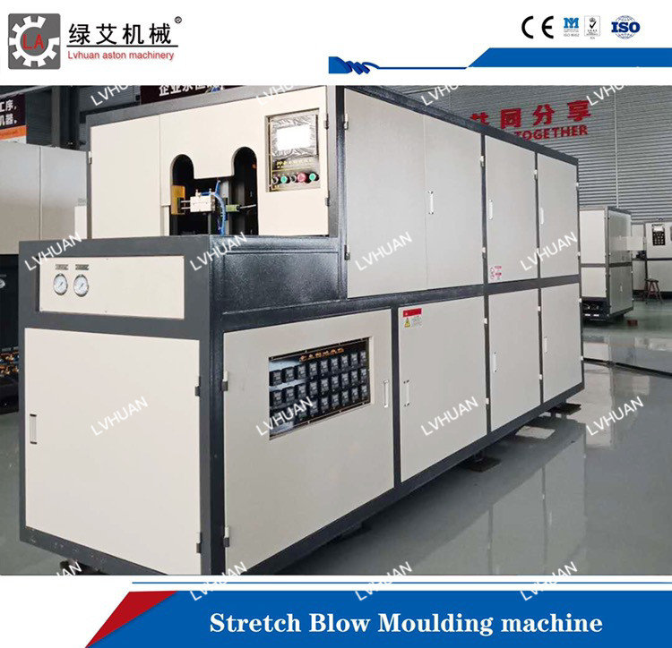 Hand Feeding Stretch Blow Molding Machine For Plastic Bottles 4.2×1.75×2.0m