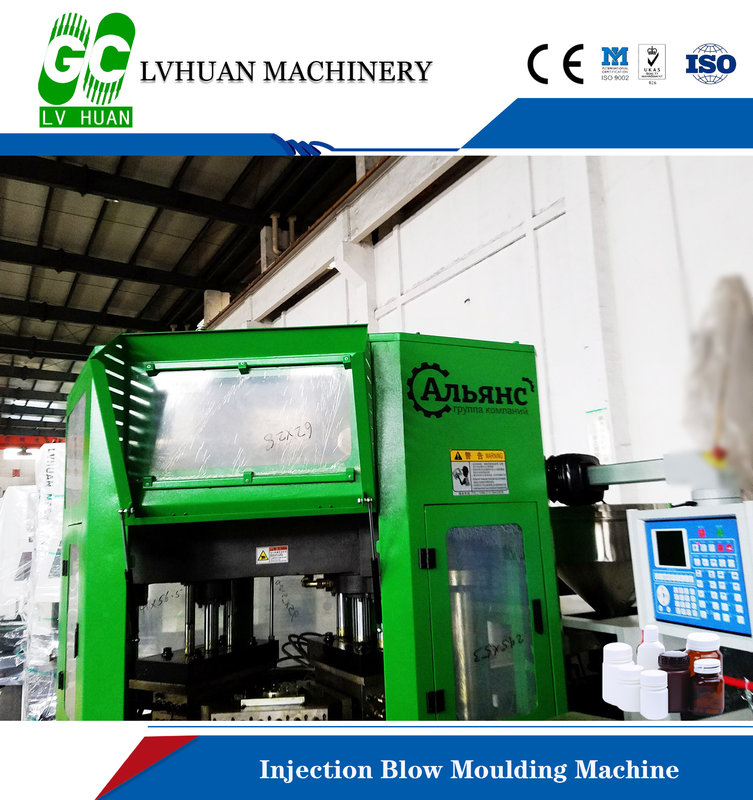 Multifunctional PET Bottle Blow Molding Machine Green Color Non Cracking