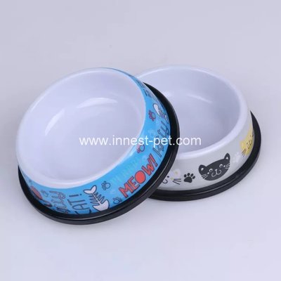 melamine bowl for small dogs, cute dog feeder