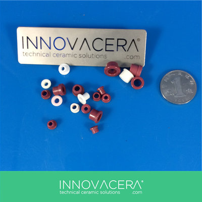 China High Quality 95%/99% Alumina textile eyelet Ceramic Ring Innovacera supplier