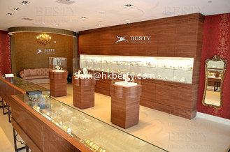 LED Lighting Jewelry Showroom Designing and Manufacturing