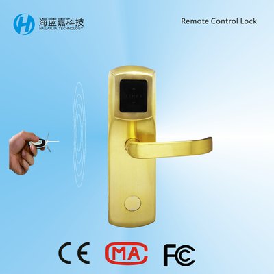 2016 hot selling golden keypad door lock with remote with good price