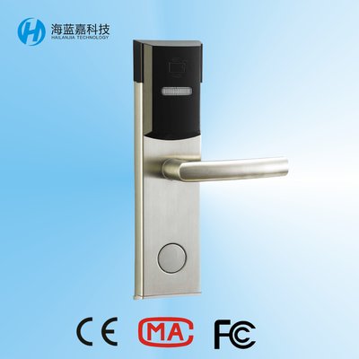 Hotel modern stainless steel silvery electronic lock manufacturers