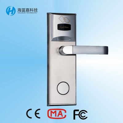 Hotel modern stainless steel silvery electronic lock manufacturers