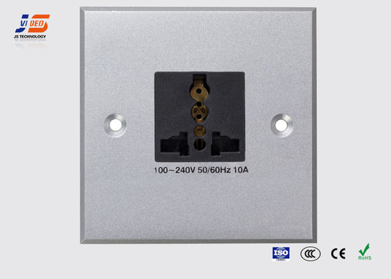 Electrical Socket Outlet Wall Plate, Hotel Wall Media Hub Power Plug Socket