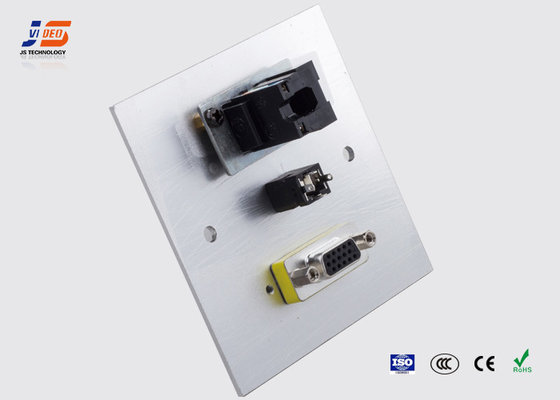 RJ45 VGA Multi Media Wall Plate