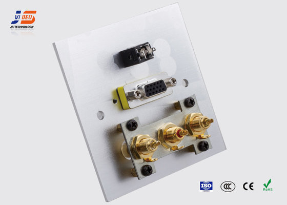 110V - 220V Multi Media Wall Plate