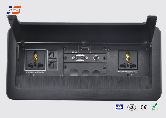 Brushed Conference Table Connection Box