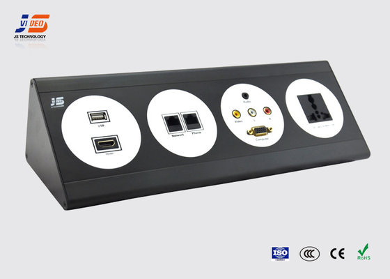 USB Plug Desk Power And Data Outlets Table Mounted Electric Socket