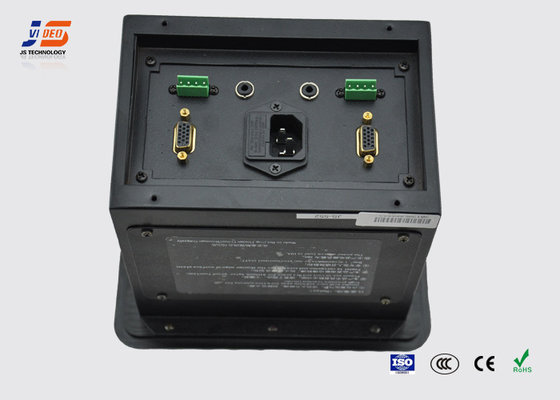 Video VGA RJ45 HDMI Tabletop Connection Box Conference Table Desk Socket