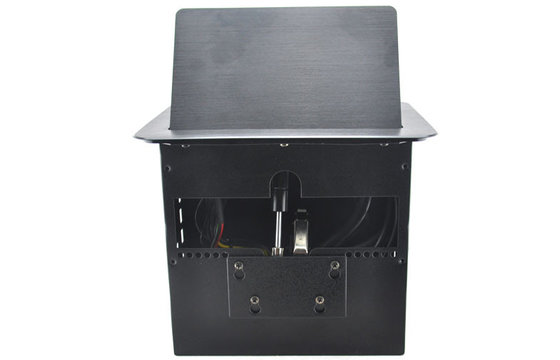 Conference Table Top Interconnect Box With Power Rj45 HDMI VGA , EU Plug