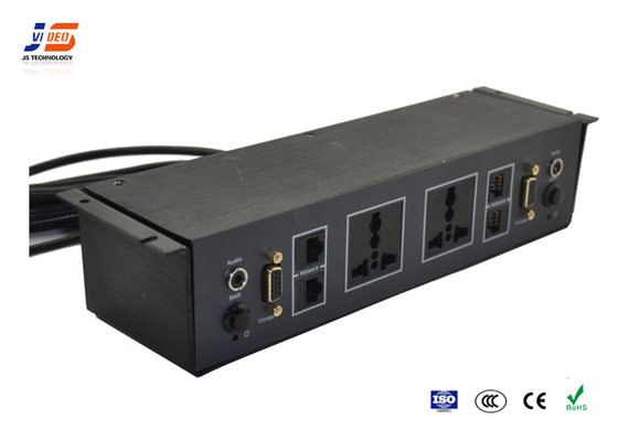3.5MM Audio Multimedia Connection Box , 3 Pin AC Power Socket Switch