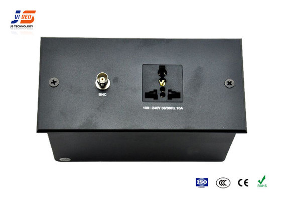 Aluminum Wall Plate RJ45 Table Top Box Conference Room Hotel Multimedia Socket