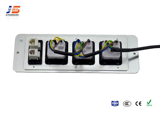 Customized Multi Plug Socket Table And Wall Mounted Multimedia Socket