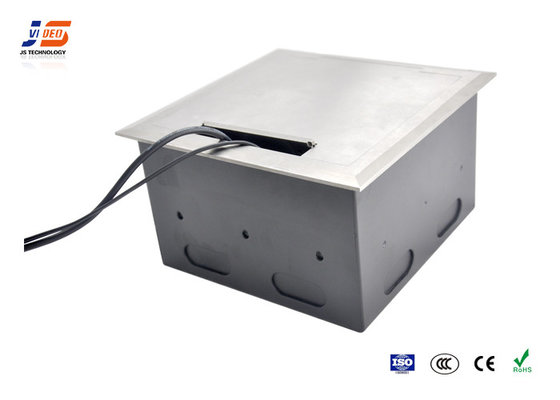 Network Electrical Multimedia Floor Socket For Conference Room