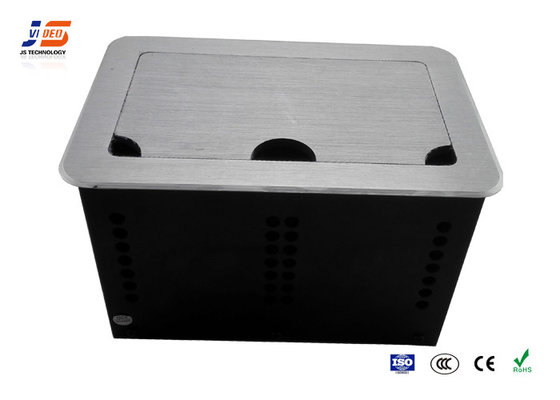 Multi - Media Desktop Outlet Box USB VGA  AV For Multifunction Room