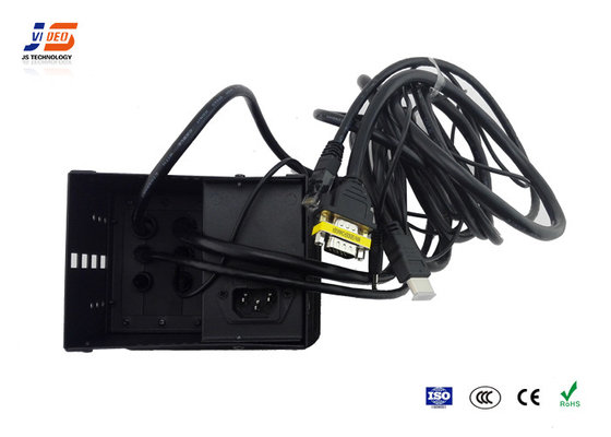 Convenient Tabletop Power Outlet , Black Conferance Room Table Box