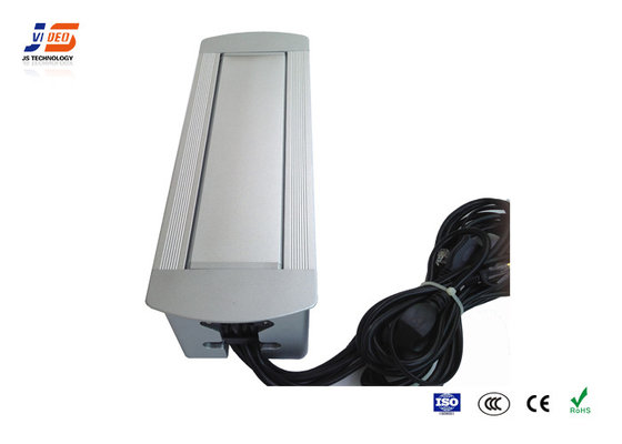 Aluminum Desk Cable Outlet Table Outlet With USB VGA AC Power
