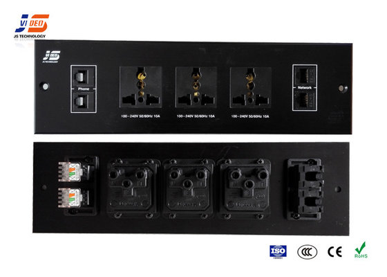 Hotel Power Plug Socket With RJ45 Internet Telephone HDMI 3.5mm Jack