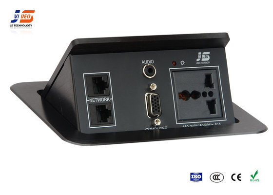 Tabletop Interconnect Box Power RJ45 , Power And Data Outlet Module CCC CE