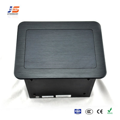 Pop Up Aluminum Conference Table  Connection Box Table Top Socket RJ45 Outlet