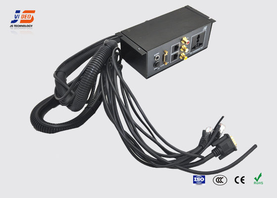 Conference Under Table Multimedia AV Universal Power Outlet Media Hub